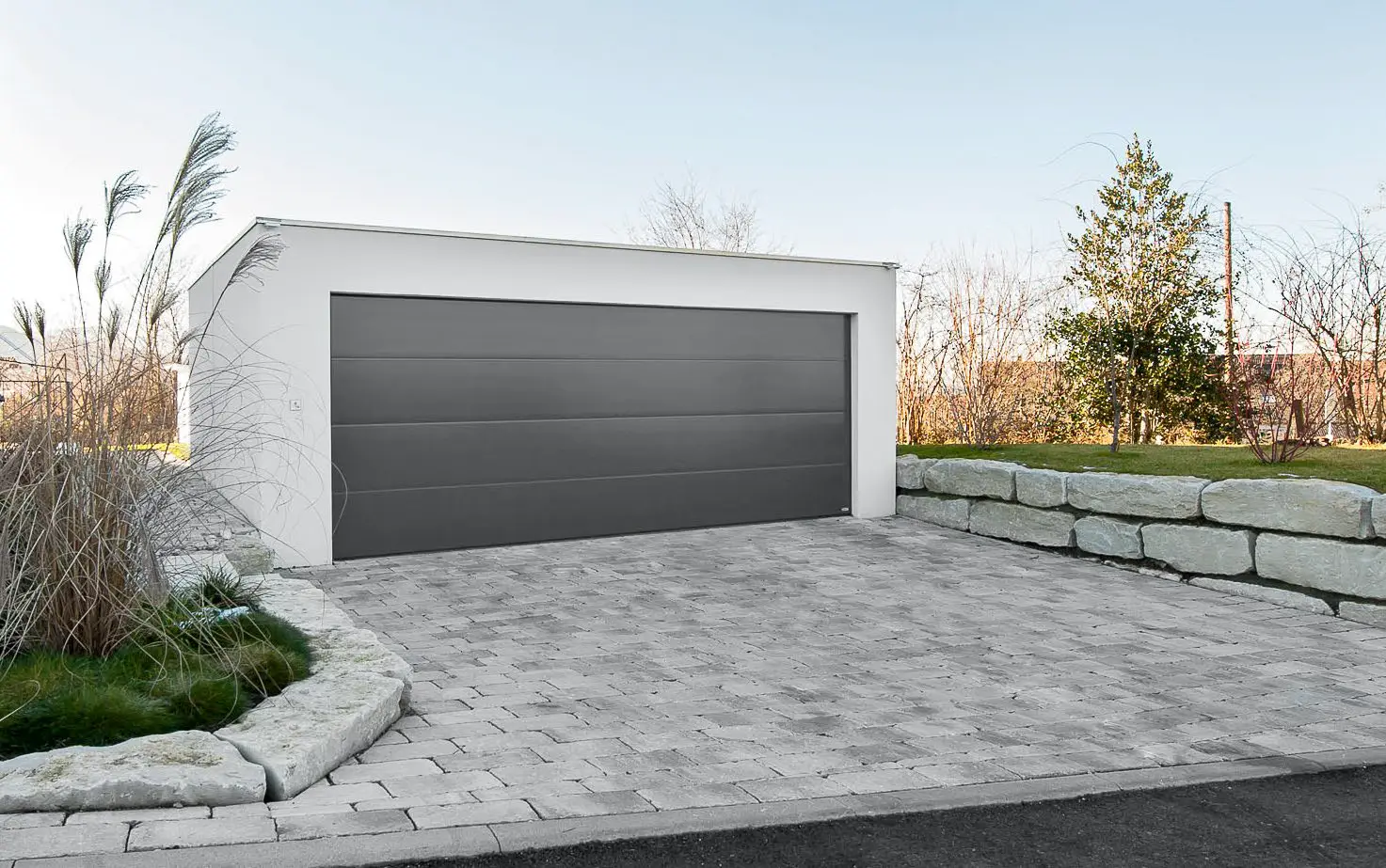 Garage mit Kingsize Tor - 6x6 Meter - Betonwerk Carl Plötner GmbH